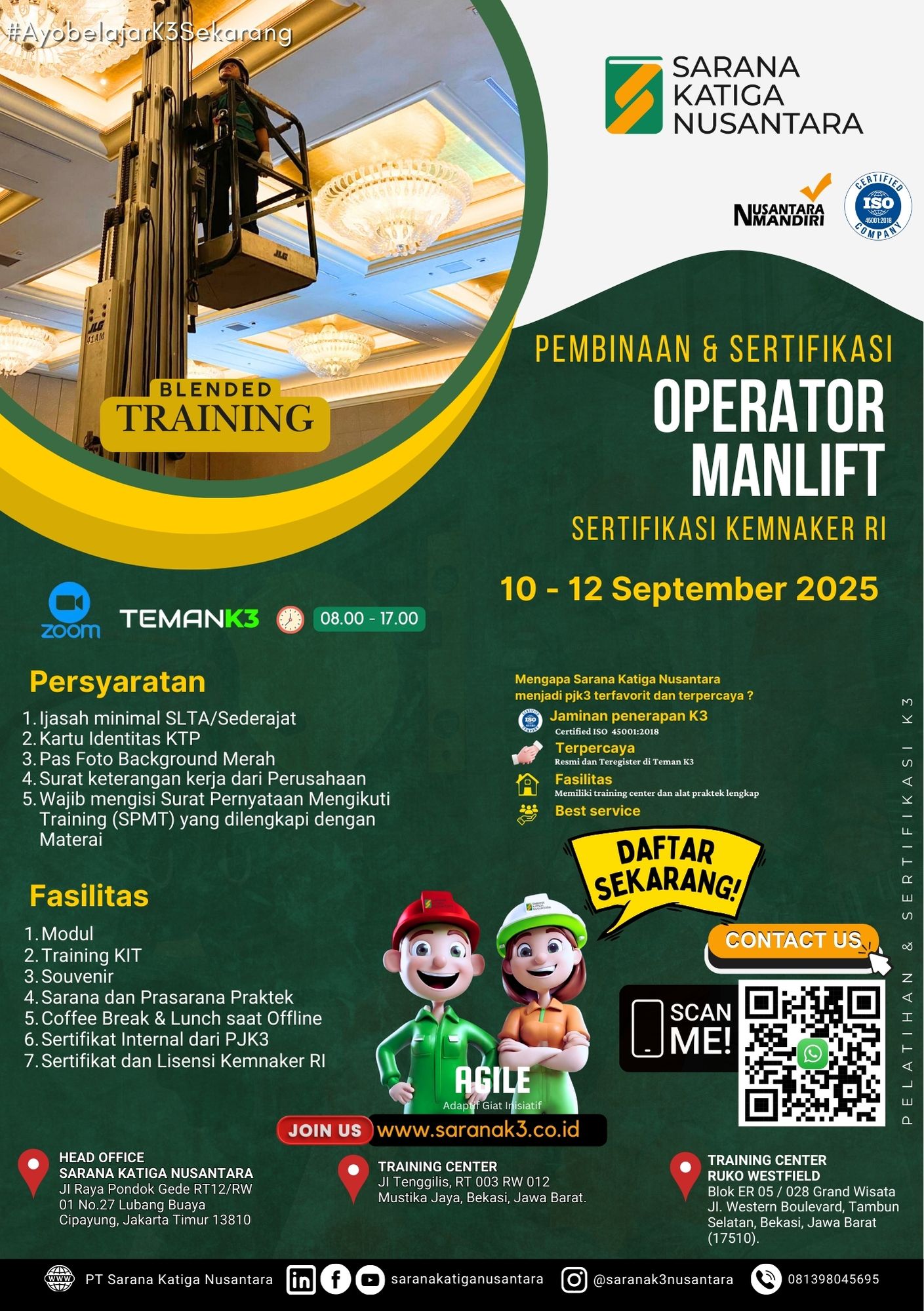 Pelatihan Operator Manlift - Group Nusantara