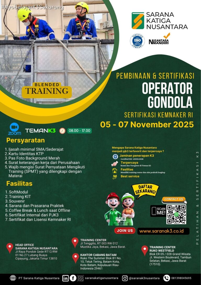 Pelatihan Operator Gondola - Group Nusantara